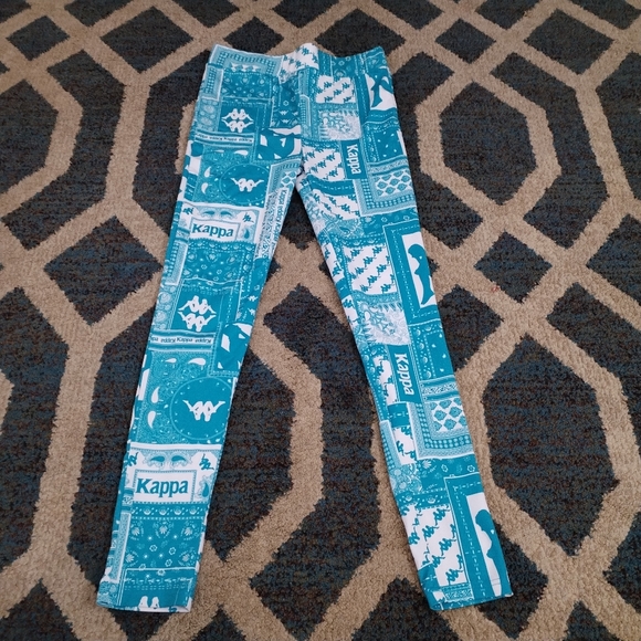 Kappa | Pants & Jumpsuits | Kappa Authentic Skin Fit Sea Blue Logo ...